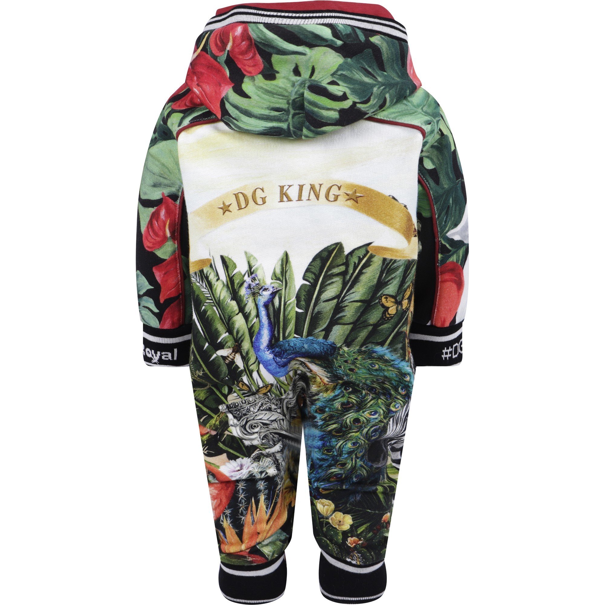 Dolce & Gabbana Baby DG King Bodysuit | BAMBINIFASHION.COM