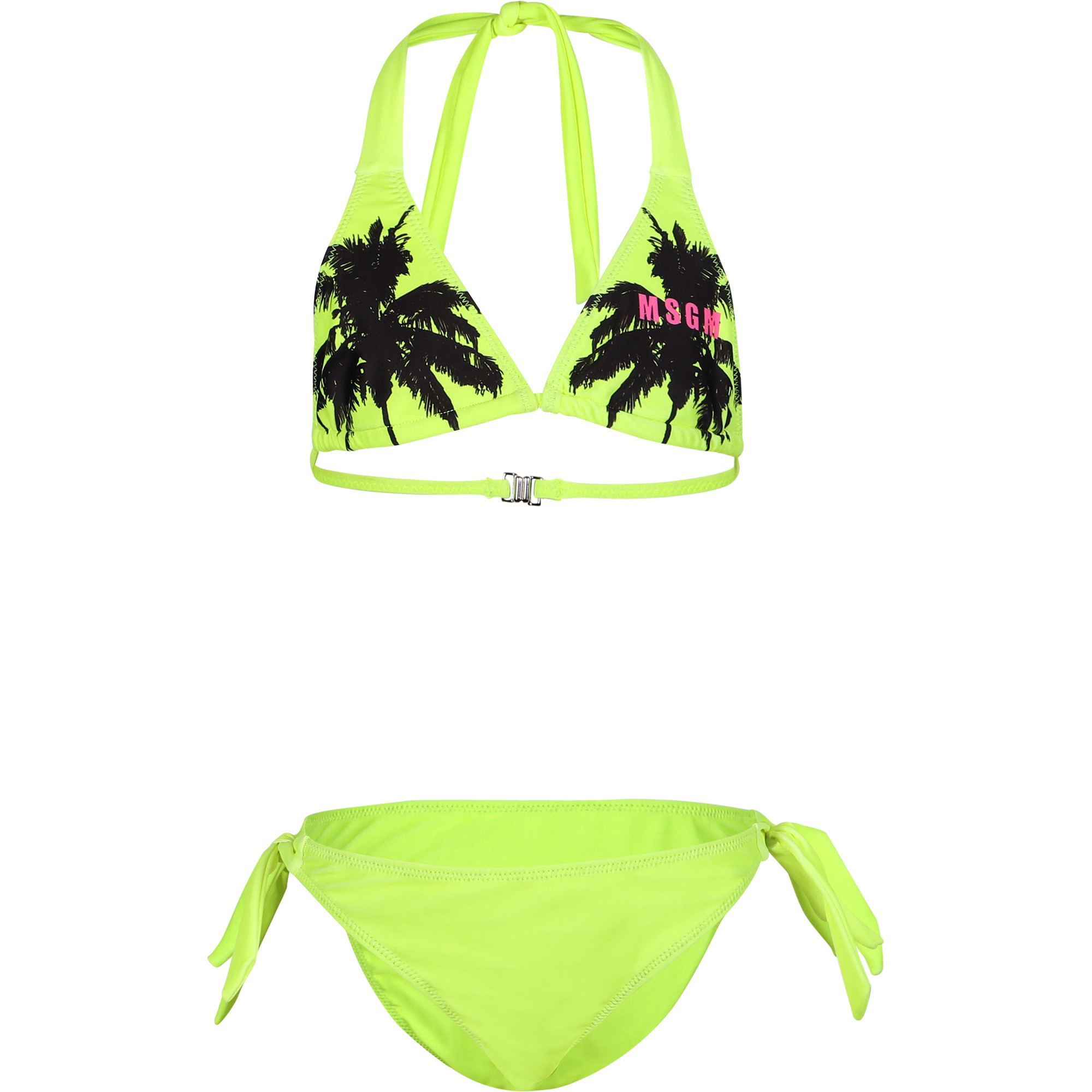 MSGM Girls Yellow Bikini Swimsuit - BAMBINIFASHION.COM - BAMBINIFASHION.COM
