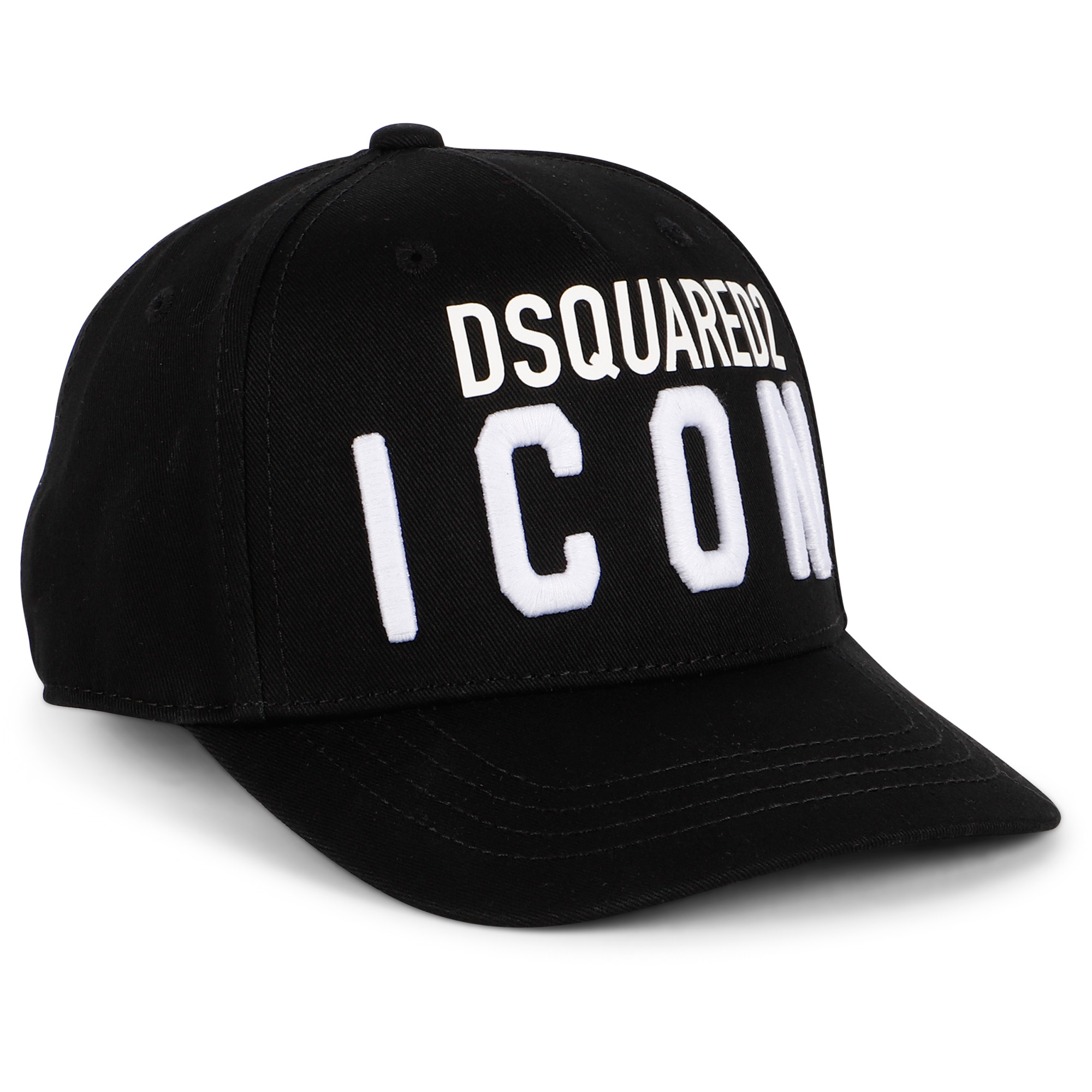 Dsquared2 Icon Cap in Black - BAMBINIFASHION.COM