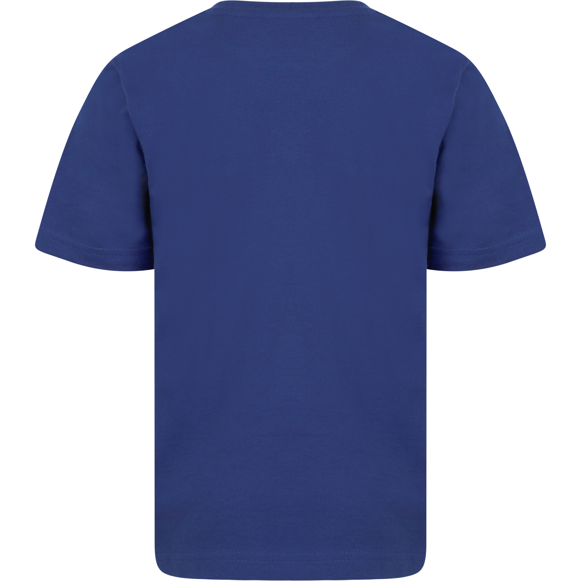 Boss Logo T-Shirt in Blue - BAMBINIFASHION.COM