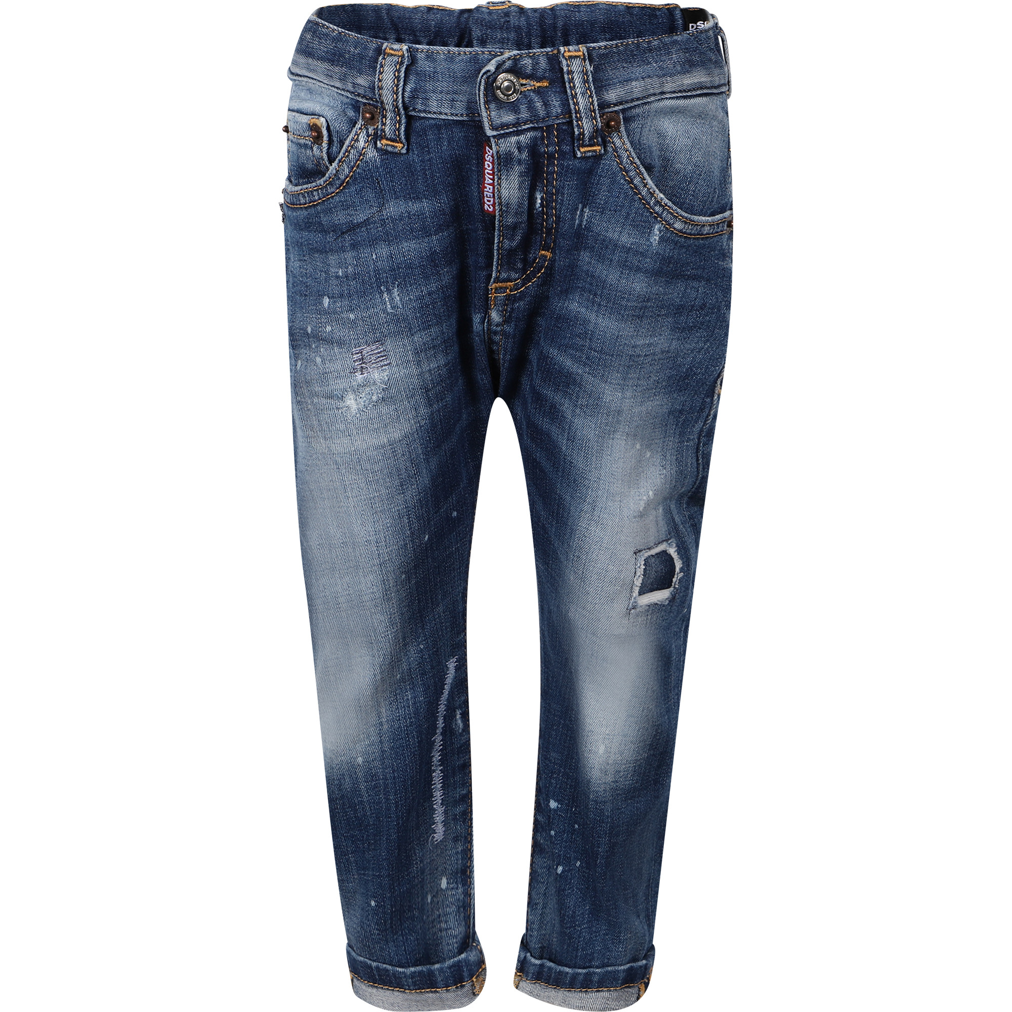 Dsquared2 Stonewashed Jeans in Blue | BAMBINIFASHION.COM