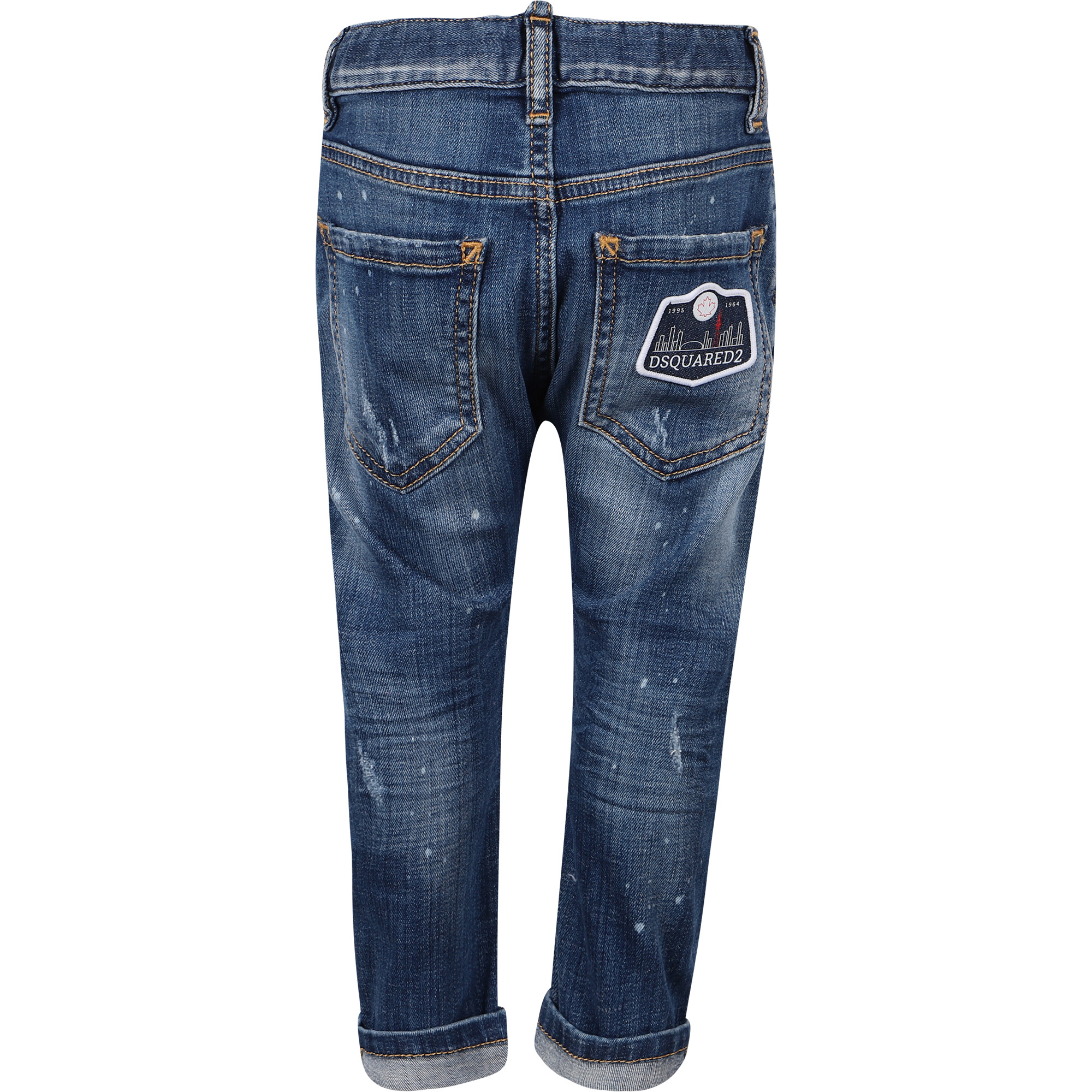 Dsquared2 Stonewashed Jeans in Blue | BAMBINIFASHION.COM