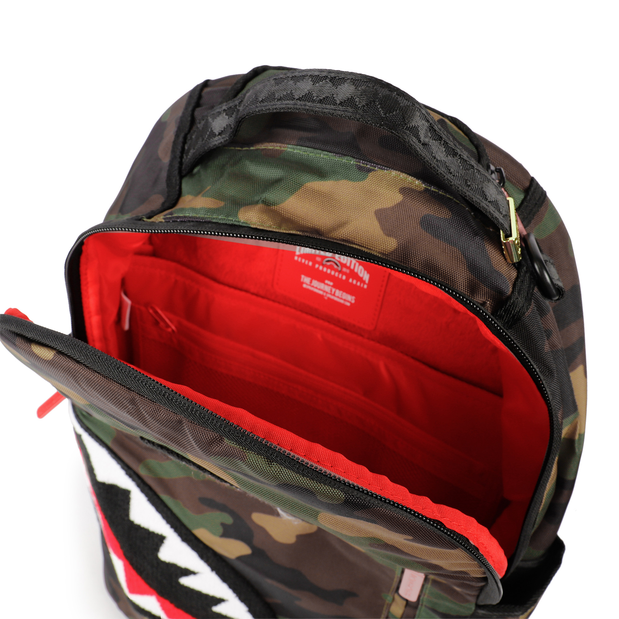 Sprayground Torpedo Shark Camo Backpack | SEMA Data Co-op