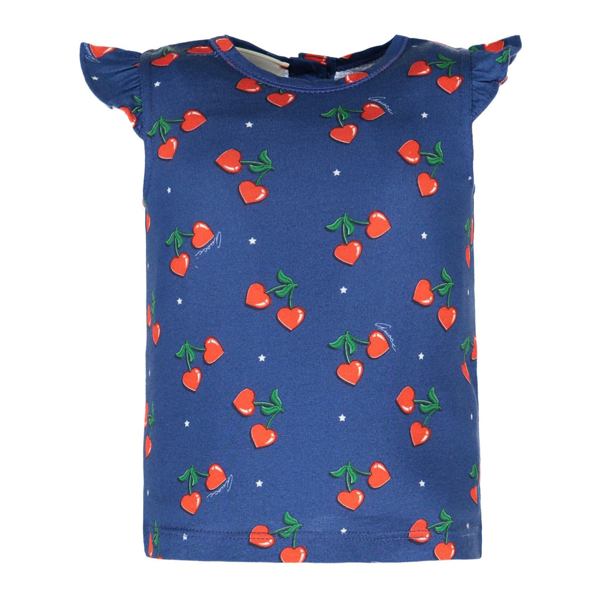Gucci Cherry print tops for Girls | BAMBINIFASHION.COM