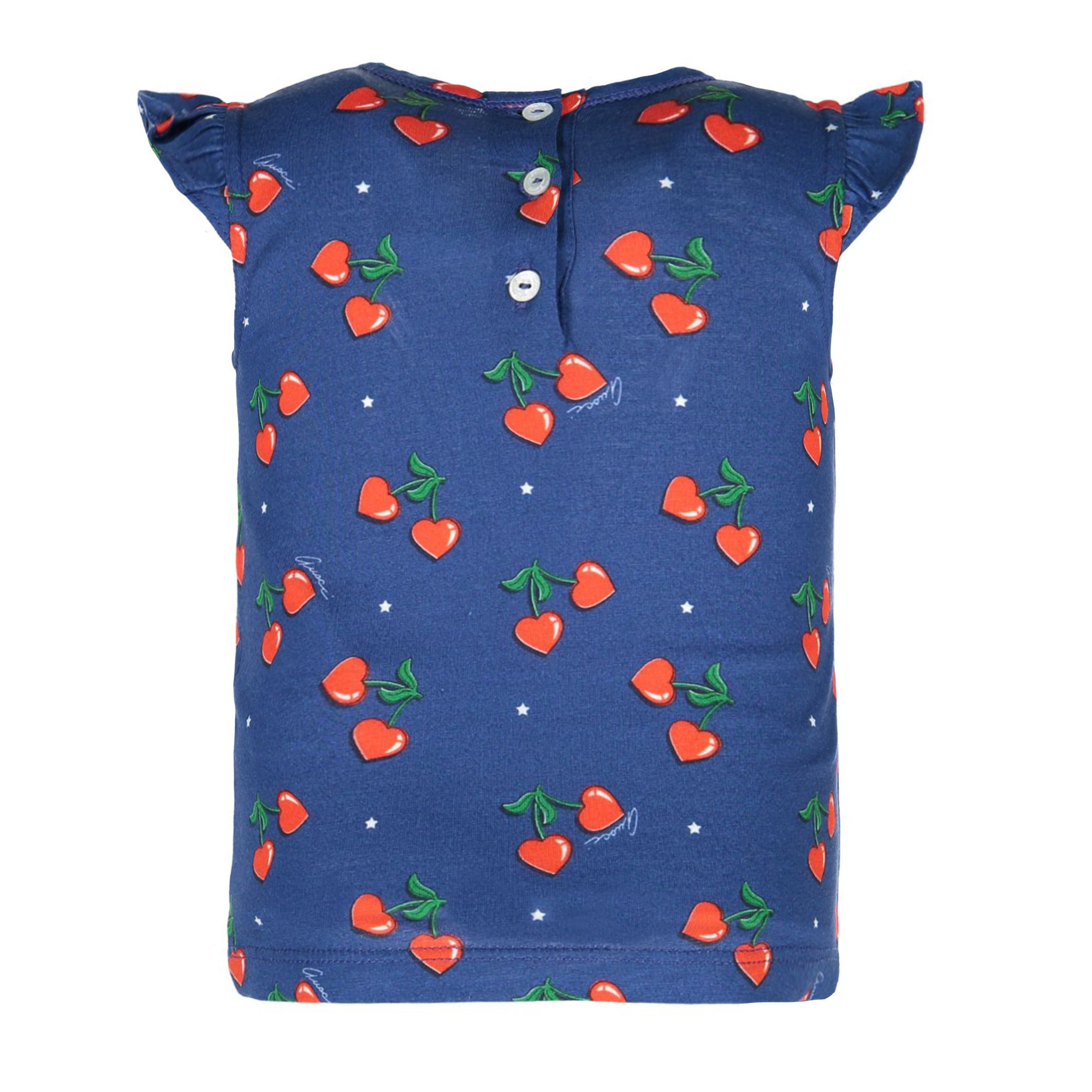 Gucci Cherry print tops for Girls | BAMBINIFASHION.COM