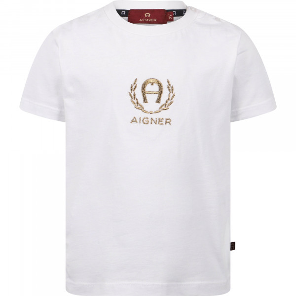 Aigner Kids Short-Sleeved T-Shirts | BAMBINIFASHION.COM