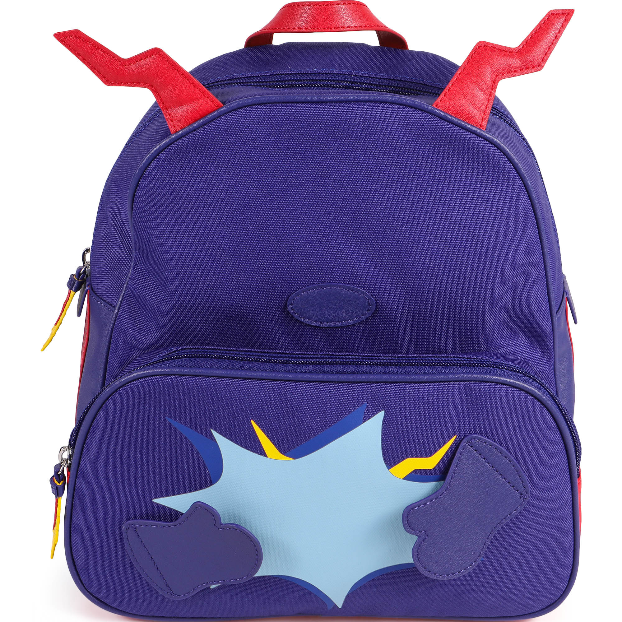 Elie & Hiro Boys Customizable Rocket Backpack in Blue — BAMBINIFASHION.COM