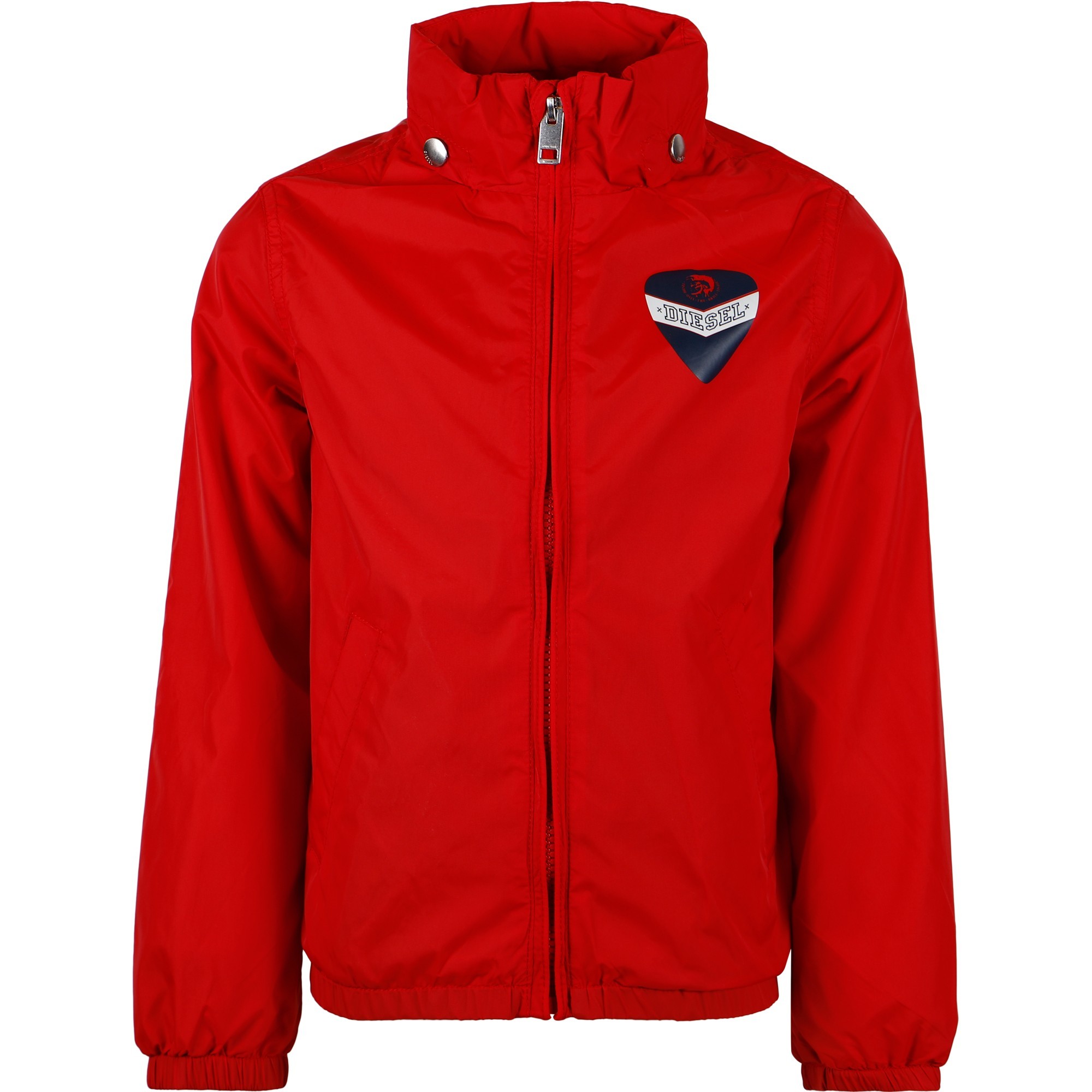 Diesel Boys Red Windbreaker Jacket | BAMBINIFASHION.COM